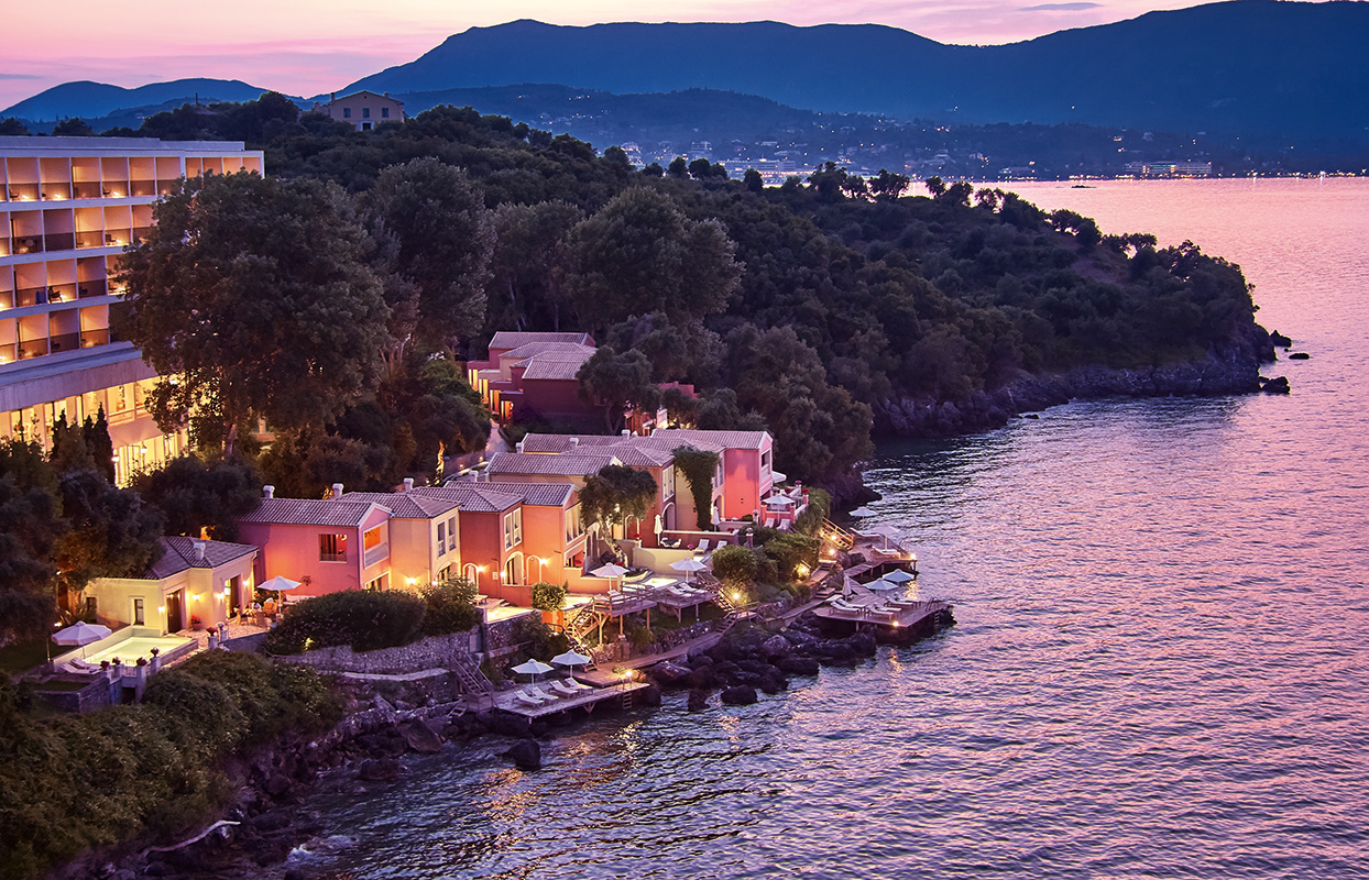 Greznās un elegantās viesnīcas “Grecotel Corfu Imperial Luxury Beach ...